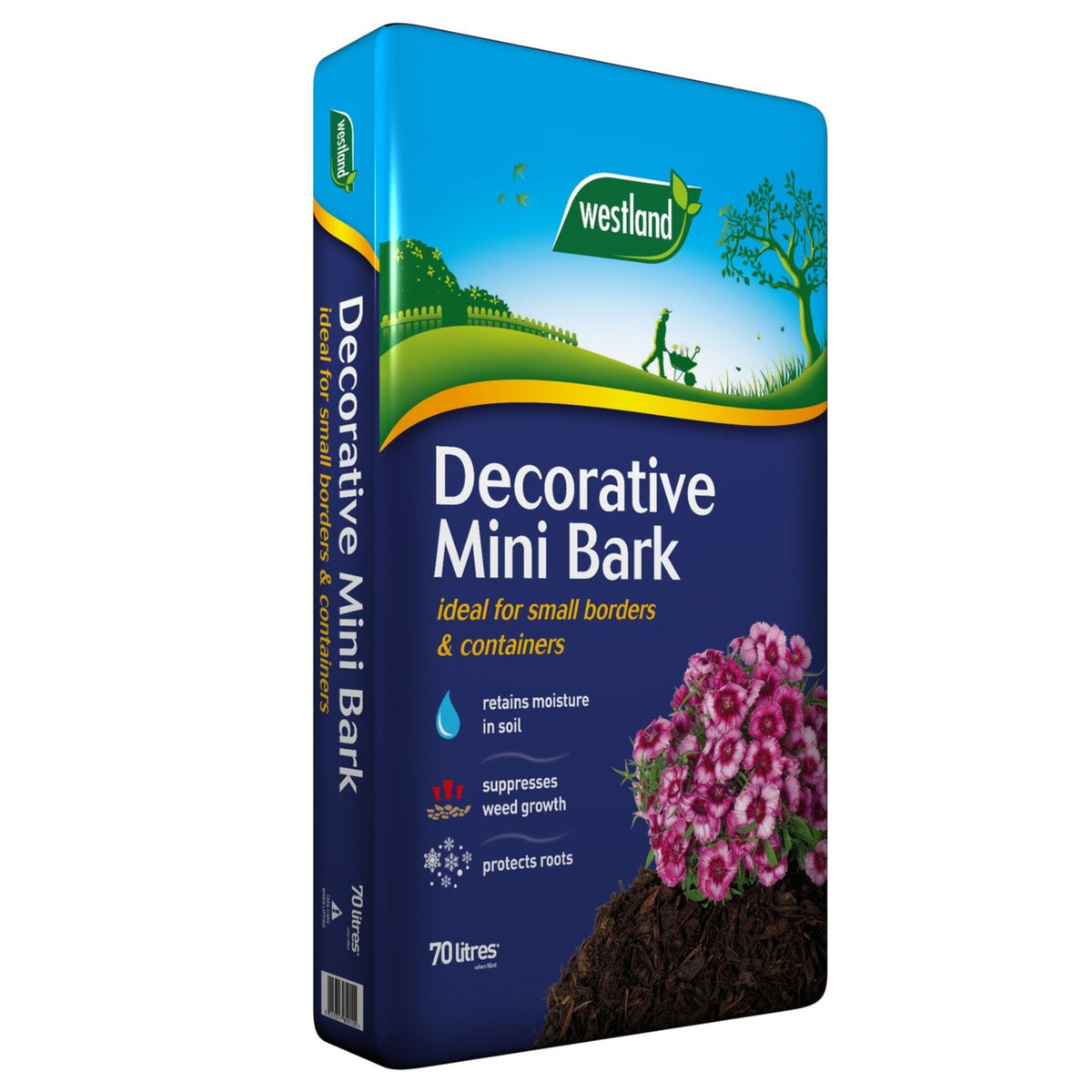 Westland Decorative Mini Bark 70L – Monahans Fuels and Garden Centre