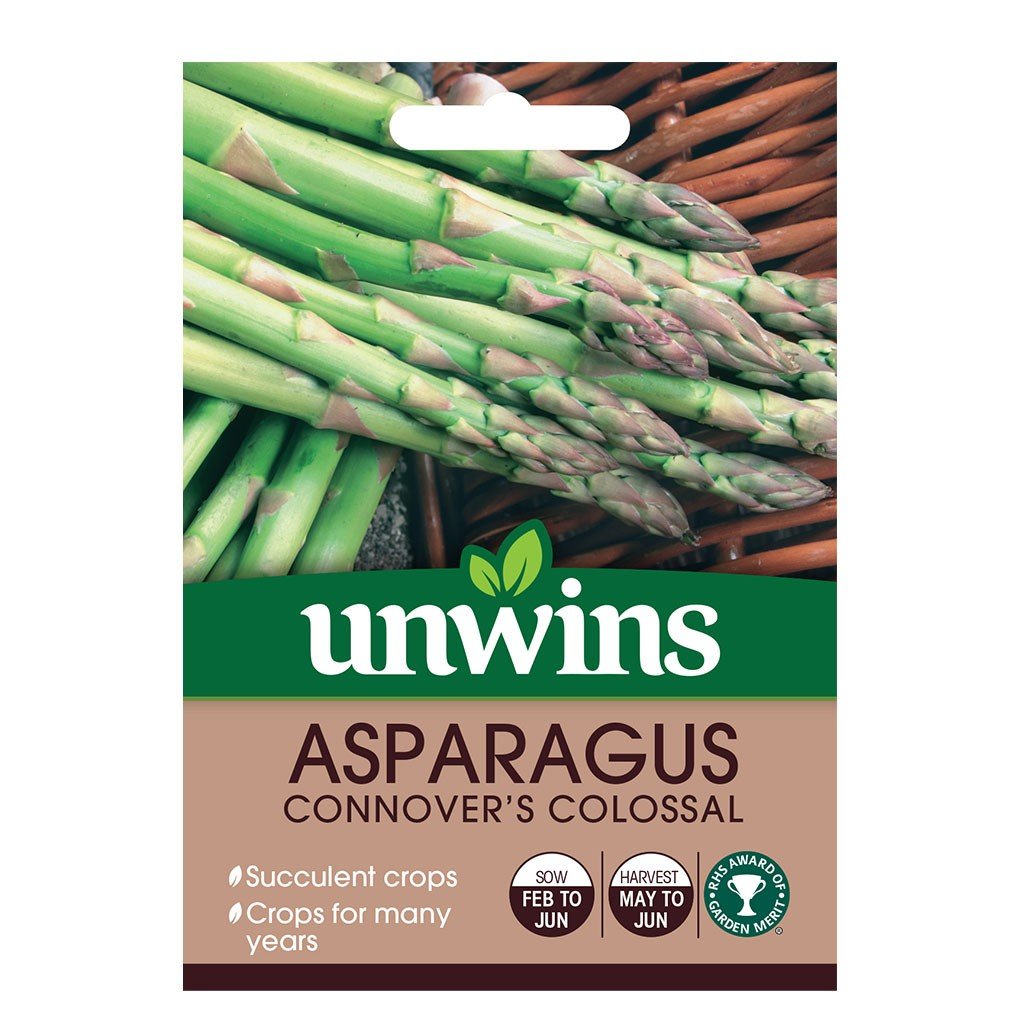 Unwins Asparagus Connovers Colossal Seeds – Monahans Fuels and Garden ...