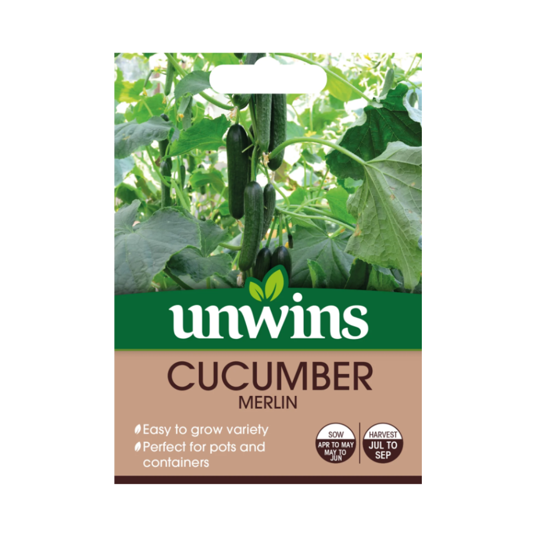 Unwins Cucumber Merlin Seeds – Monahans Fuels and Garden Centre